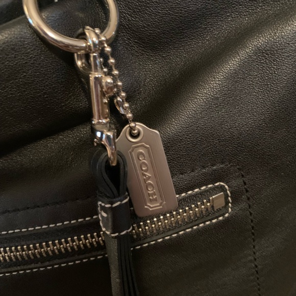 Coach | Bags | Coach Black Leather Pocketbook | Poshmark